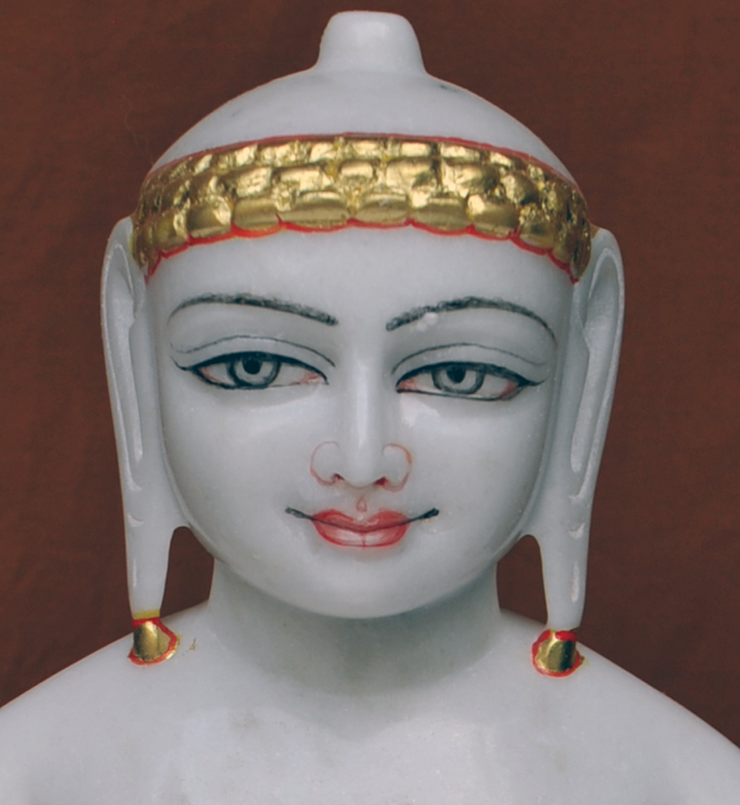 13SW51 Super White Simandhar Swami 13” Murti 13SW51 | Dada Bhagwan Store
